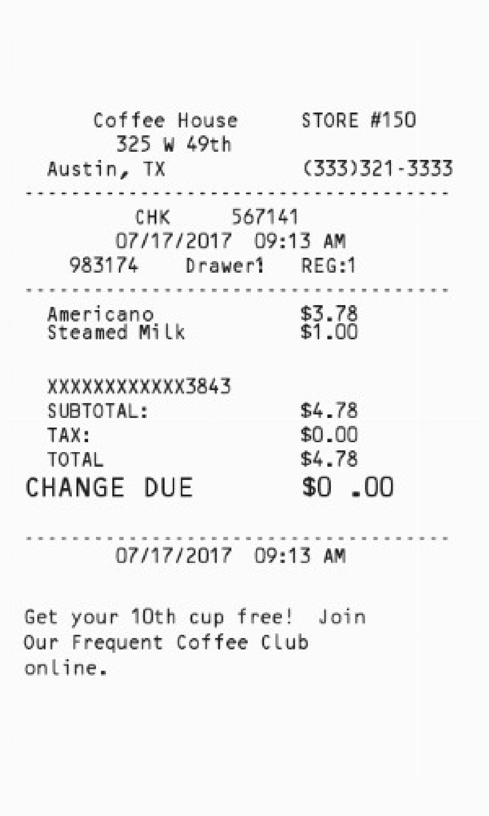 Create Free Custom Receipts – Online Receipt Generator Tool